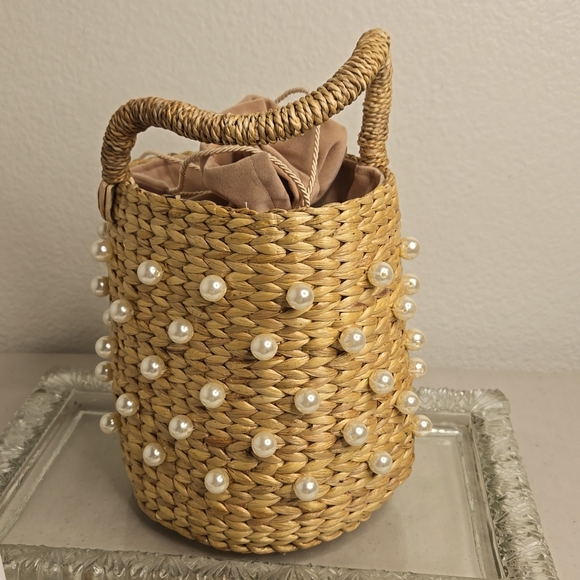 coco boho | Bags | Coco Boho Woven Bucket Bag | Poshmark